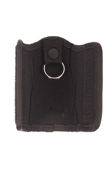 Nøgletaske til bælte hvor nøglerne er gemt væk - sort.