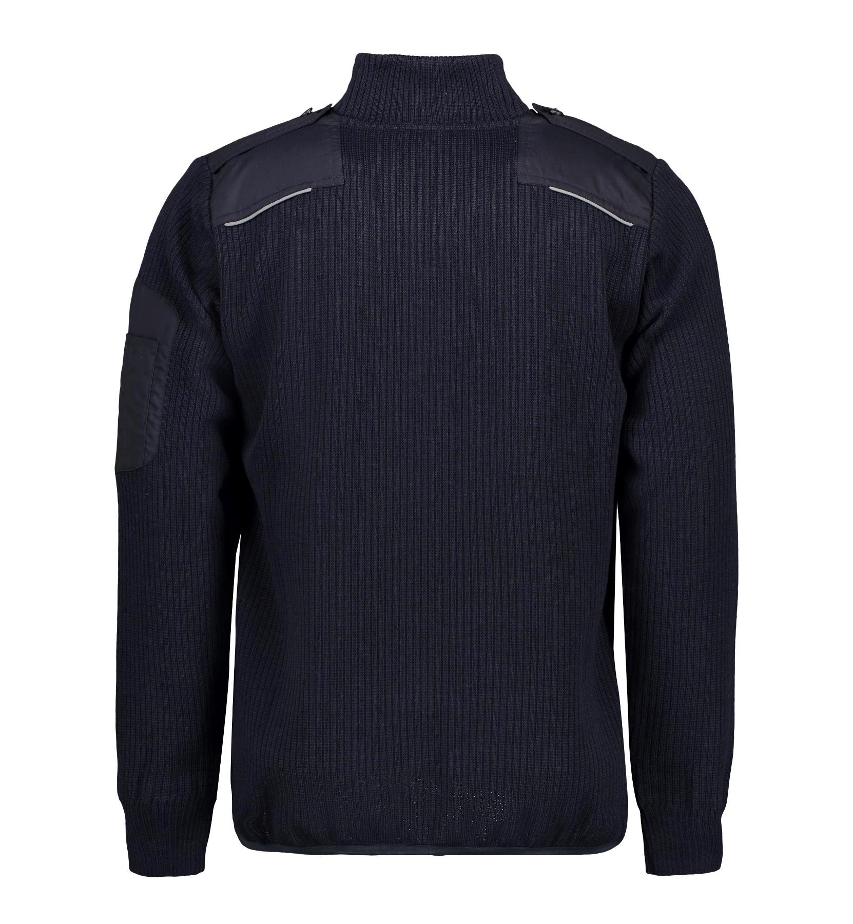 Uniform pullover i navy fra ID. Bestil i dag hos 417.dk